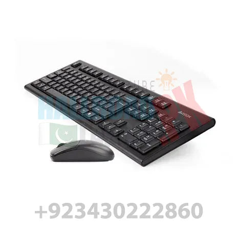 Wireless Keyboard with Mouse A4Tech 2.4G 3100N Desktop – Hallroadlahore.pk