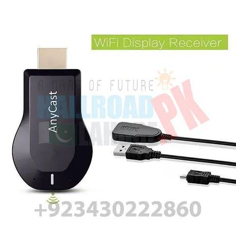 Anycast M4 Plus HDMI Dongle Anycast WIFI Display Receiver Wifi DLNA Ai – Hallroadlahore.pk