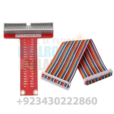 Raspberry Pi 40 Pin Gpio Expansion Board With Cable – Hallroadlahore.pk