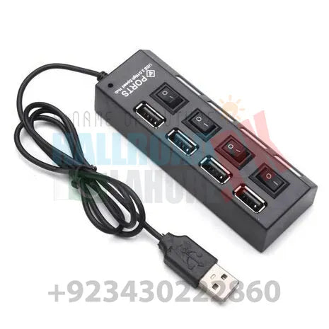 4 Port Usb Hub Hi-speed Usb 3.0 – Hallroadlahore.pk