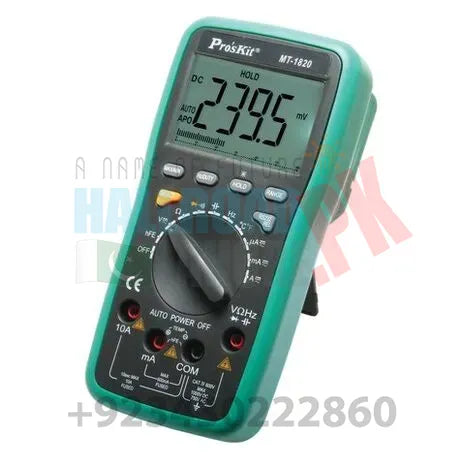 Digital Multimeter Pro'sKit MT-1820 – Hallroadlahore.pk