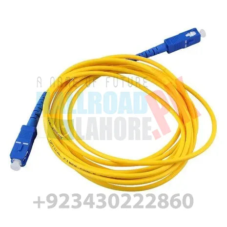 SC to SC Fiber Patch Cord Cable 30M – Hallroadlahore.pk