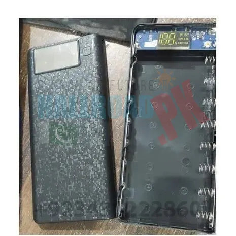 8 Cells Dual Usb Power Bank Case With Lcd Display – Hallroadlahore.pk