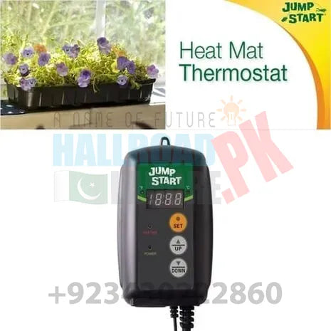 Jump Start Digital Heat Mat Thermostat Temperature Controller ...