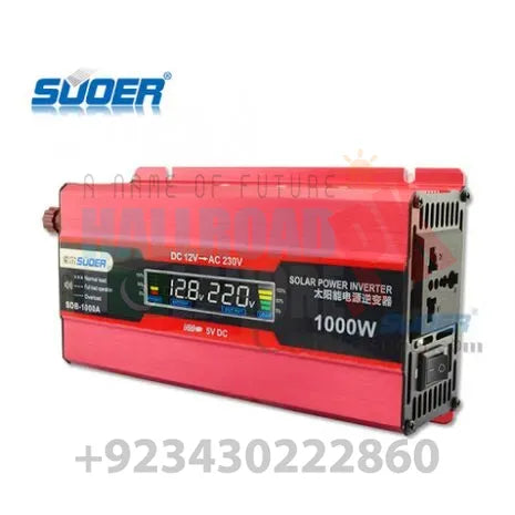 SDB-1000A Modified sine wave 12v 220v 1000w Intelligent Solar Power In ...