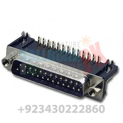 PCB Mounting Right Angle DB25 Male Connector – Hallroadlahore.pk