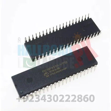 PIC18F4550-I/P PIC18F4550 18F4550 USB Microcontrollers DIP40 IC PIC MC – Hallroadlahore.pk