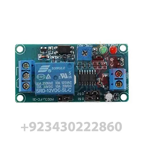 FC-31 12V DC Relay Module DC 12V Timing Board Timer Relay Module Switc – Hallroadlahore.pk