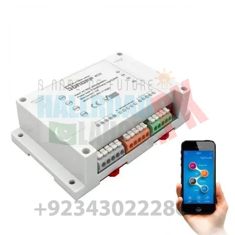 SONOFF 4 Channel Wifi Home Automation Kit – Hallroadlahore.pk