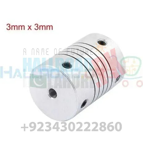 3x3mm Flexible Coupling Shaft – Hallroadlahore.pk