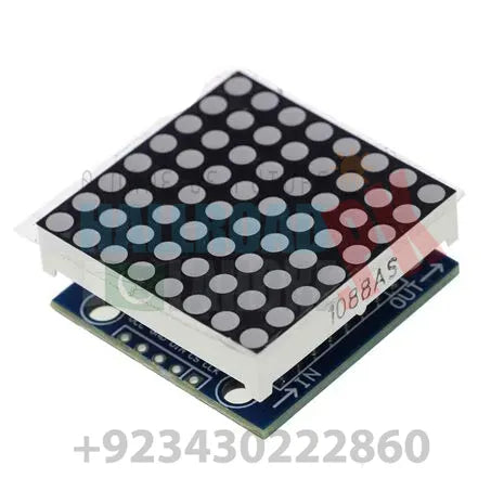 MAX7219 Dot matrix module MCU control unit LED display module in Pakis ...