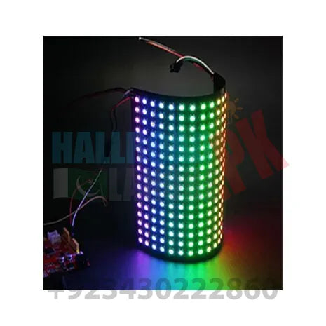 16x16 256 pixels WS2812B Individually Addressable RGB LED Matrix Panel ...