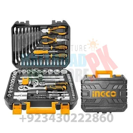 INGCO 100 Pcs tools set HKTHP21001 in Pakistan – Hallroadlahore.pk