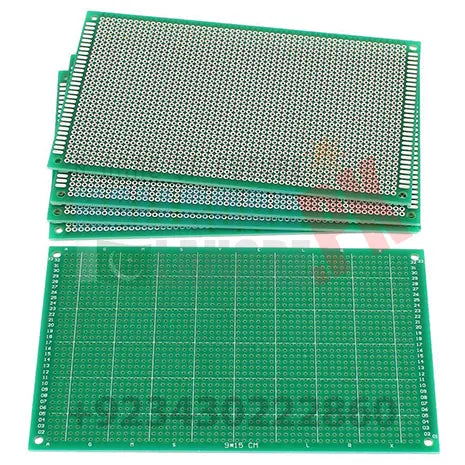 9cmx15cm Fr-4 Single Side Fiber Prototype Veroboard Stripboard Pcb ...