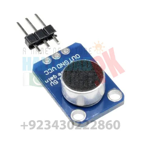 Electret Microphone Amplifier MAX4466 With Adjustable Gain For Arduino ...